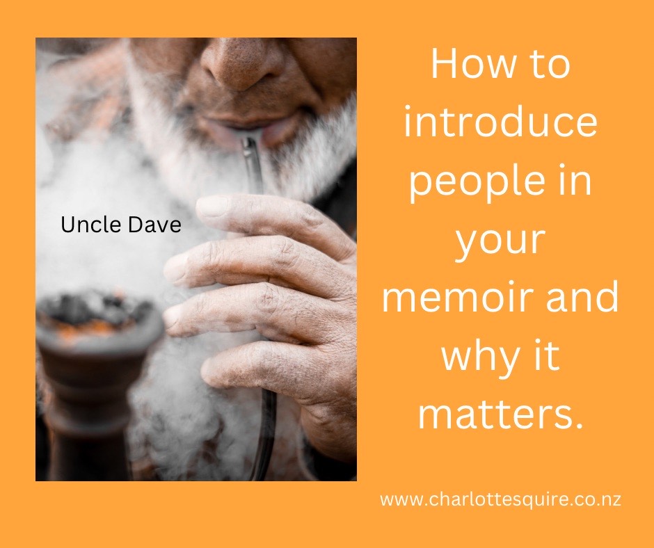 How to introduce people in your memoir and why it matters – Write your ...
