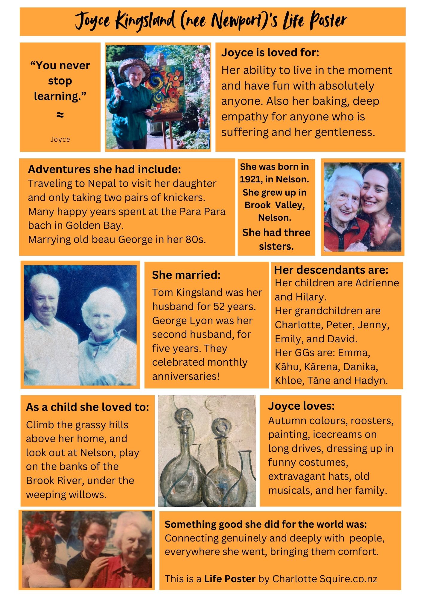 Life Posters – Write your memoir, life story or history