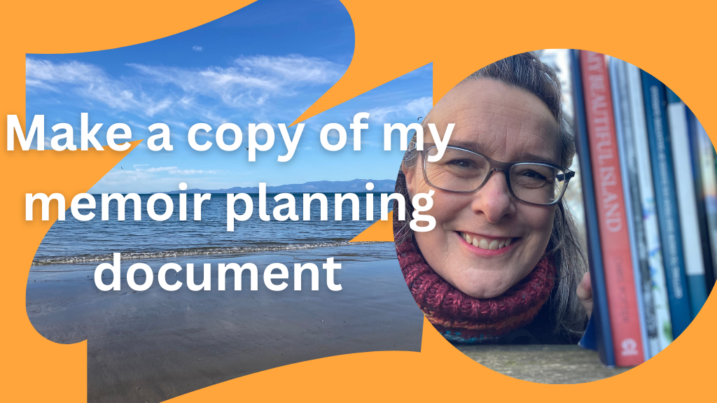 Memoir planning template – buy your copy – Charlotte Squire